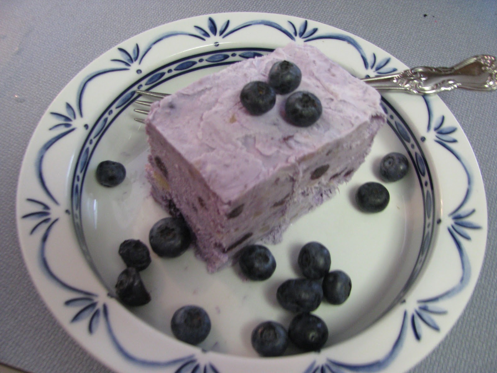 Frozen Blueberry Dessert